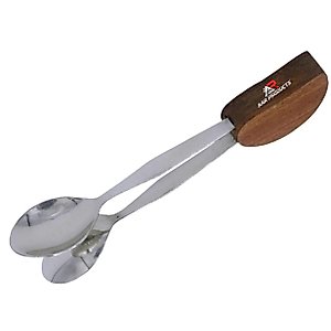 AAR Traditional Irish Percussion Session folk Rosewood Metal Stainless Steel Spoons (Steel&Wood)