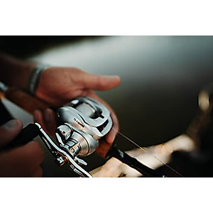 13 FISHING - Modus C2 Baitcast Reel - 6.6:1 Gear Ratio - Left Hand Retrieve (Fresh) - MODC2-6.6-LH,Silver
