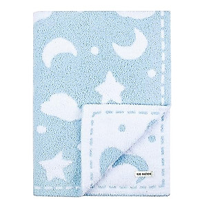 Kid Nation Baby Blankets for Girls Baby Boy Toddler Blanket 40"X 30" Soft Baby Quilt Plush Crib Blanket Newborn Stroller Blanket Nursery Infant