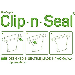CLIP - N - SEAL Bag Clips - Large (3 Pack, Length 14.1 in)