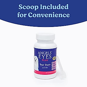 Angels’ Eyes PLUS Tear Stain Prevention Beef Powder for Dogs and cats | For All Breeds | No Wheat No Corn | Daily Support for Eye Health | Proprietary Formula
