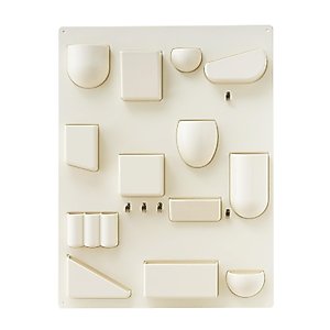 supsoftlife Floating Shelf Study Storage Rack 20.5 inch ABS Floating Shelf Kitchen Irregular Storage Rack with Hooks, Wall Decoration for bedrooms, Living Rooms, Offices, and Dormitory (White)