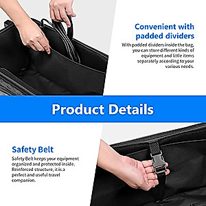 Neewer Photo Studio Equipment Case Rolling Bag 40.1x11.8x11.8 inches/102x30x30cm Trolley Carrying Case for Light Stand, Tripod, Light, Umbrella, etc