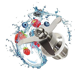 Cutting Blade Blender 502977 Assembly Compatible with Waring CB6 CB10 CB15 2610C CAC72 LBC10 LBC10C LBC15 Commercial Assembled Gallon Blenders Replace 502975