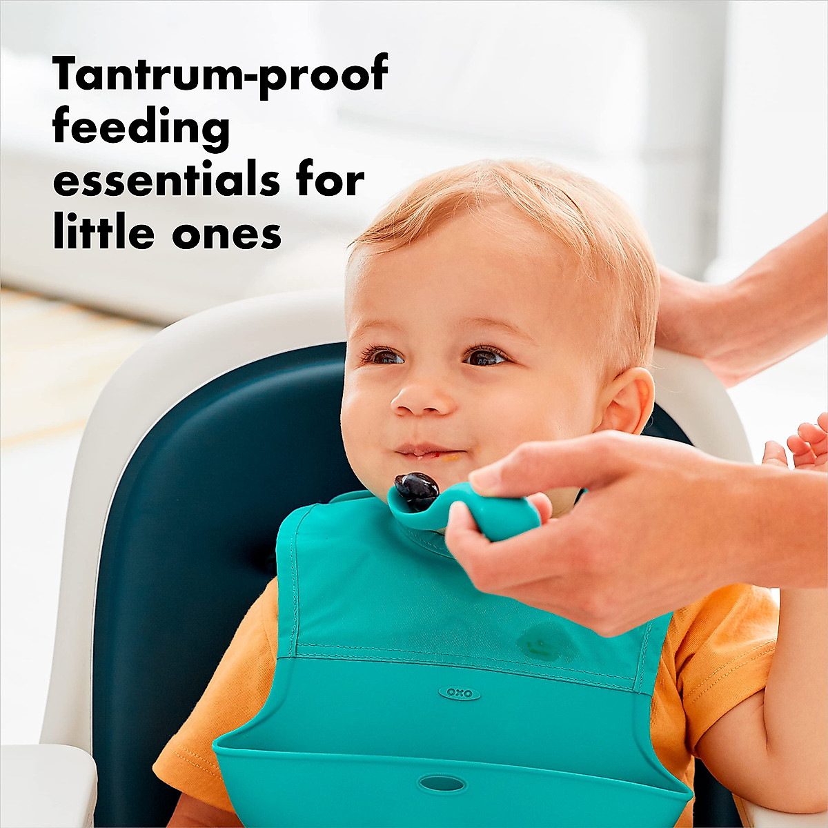OXO TOT Silicone Feeding Gift Set - BPA and PVC Free