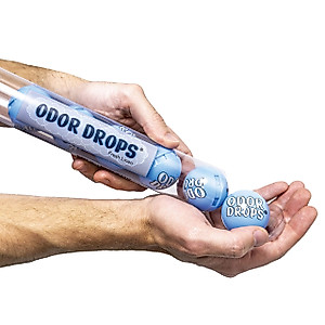 Odor Drops Shoe Deodorizer Balls for Neutralizing Shoe Odor and Refreshing Sneakers, Gym Bags, Lockers and Cars 6 Pack (Fresh Linen)