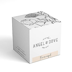 ANGEL & DOVE 'for an Angel' Baby Loss Remembrance Candle - A Thoughtful Sympathy Gift for Bereaved Parents
