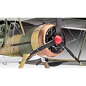 Revell 03846 Gloster Gladiator Mk. II, Flugzeugmodell 1:32, 26,2 cm Model Kit, Unvarnished