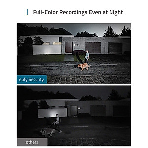 eufy Security Floodlight Camera, 1080p, No Monthly Fees, 2500 Lumens, Weatherproof, Built-in AI, 2021, Non-Stop Power (Existing Outdoor Wiring and Weatherproof Junction Box Required)