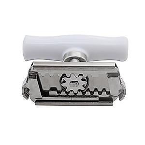 ShengHai Adjustable Professional Jar Opener Stainless Steel Spiral Design Suitable for Opening 1-4 inches Bottle Can, Supporting Those with Limited Hand Movement Kitchen Tool