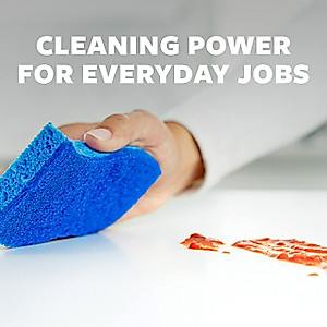 Scotch-Brite Non-Scratch Scrub Sponges, For Washing Dishes and Cleaning Kitchen, 18 Scrub Sponges