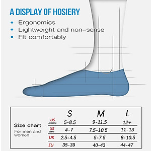 OrrinSports 3 Pairs Men Womens Toe Socks Lightweight Breathable-Value Athletic Finger Socks for Running Walking Travel Outdoor Sports Ankle Socks White - (Size Large)