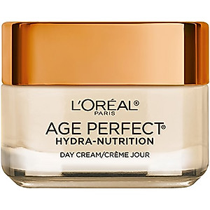 L'Oreal Paris Skincare Age Perfect Hydra-Nutrition Anti-Aging Day Cream with Manuka Honey Extract, 1.7 Ounce
