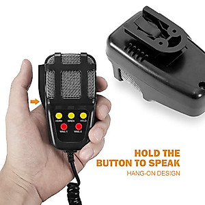 Car Siren Speaker 100W 12V 5 Tone Sound Mic PA System Emergency Sound Amplifier …