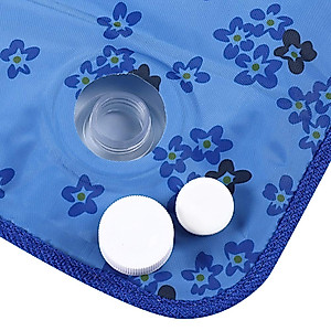 Cooling Mat, Cool Pillow Ice Pillow, Water Filling Ice Pillow Chair Pad, Multifunctional Children Adult Waterproof Ice Pillow Water Seat Cushion Baby, Children, Student, Office, Car, Travel(#1)