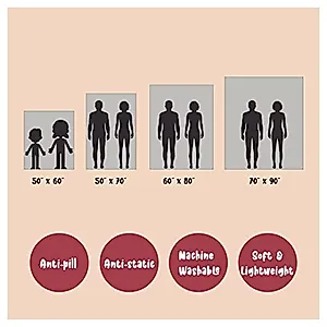 Ambesonne Mushroom Soft Flannel Fleece Throw Blanket, Mushrooms in Deep Dark Forest Fantasy Nature Theme Earth Path, Cozy Plush for Indoor and Outdoor Use, 50" x 70", Pomegranate Green