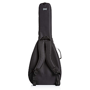 Levy's Leathers 100-Series Gig Bag for Dreadnought Guitars with Backpack Straps (LVYDREADGB100)