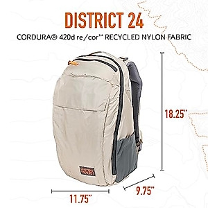 Mystery Ranch DISTRICT 24 Everyday Outdoor Use Travel Backpack, Hummus, 24L