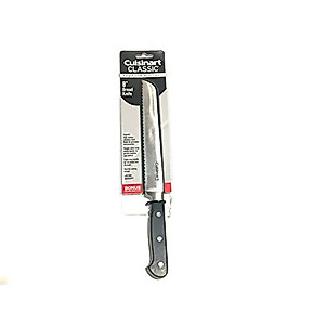 Cuisinart C77TR-8BD Triple Rivet Collection 8" Bread Knife, Black