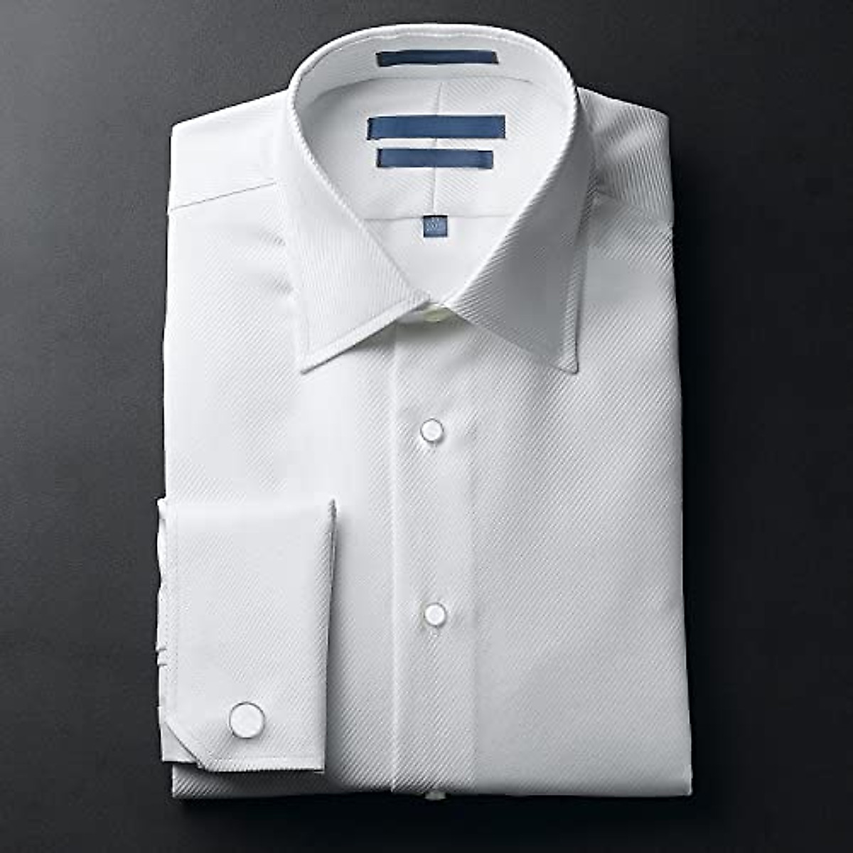 UJOY Mens Mother of Pearl Cufflinks and Studs Tuxedo Bottons Set Presentation Box Business Dress Parts for Wedding Party XDS14 silver white