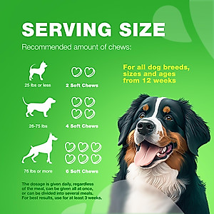 Grass Burn Spot Chews for Dogs - Dog Urine Neutralizer for Lawn - Grass Savers for Dog Urine - Dog Pee Lawn Spot Saver Caused by Dog Urine - Grass Treatment Rocks - Probiotics, Enzymes & Multivitamins