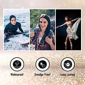 Minaibrow & Lash Tint kit Dark Brown | Natural Spot coloring and Brow Tinting Kit Powder in Capsule, Water and Smudge Proof | No Ammonia, No Lead