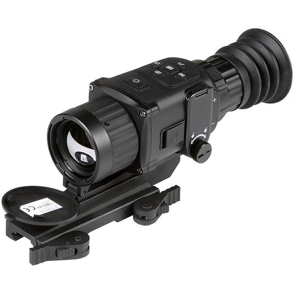 AGM Global Vision Rattler TS35-384 Thermal Imaging Riflescope for Hunting - Waterproof, Shockproof, and Customizable Thermal Scope with Adjustable Color Palettes, 8X Digital Zoom, 35mm Lens.