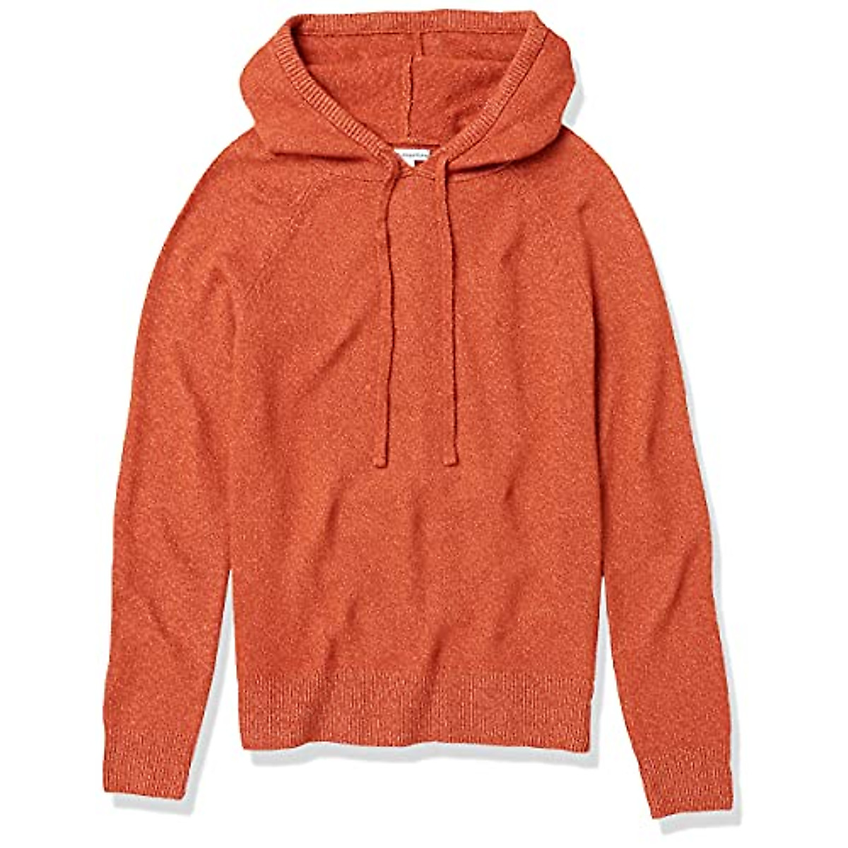 Amazon Essentials Women's Soft Touch Hooded Pullover Sweater, Caramel, Large