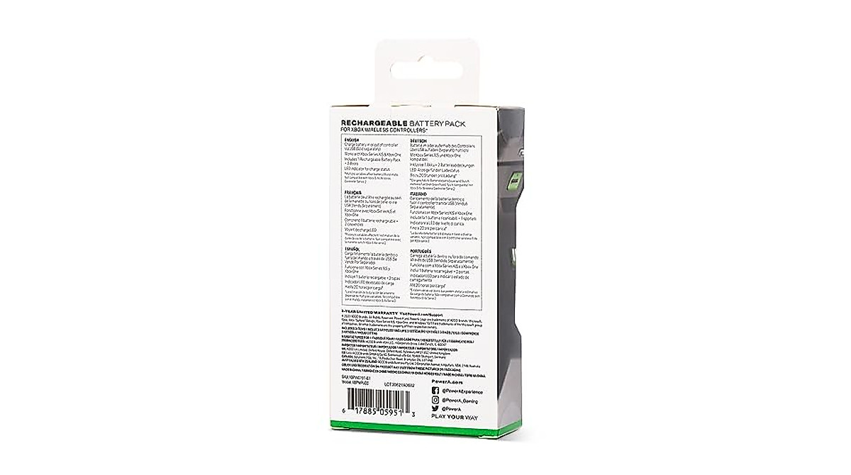 PowerA Rechargeable Battery Pack for Xbox Controllers | Long-Lasting Power
