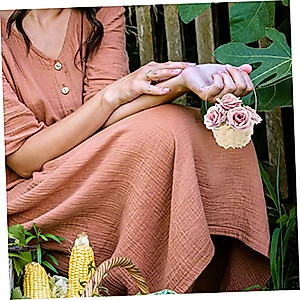 Cabilock 18 pcs mini flower basket candy gift baskets picnic basket wicker hamper doll bread baskets decoration for home flower vases decorative home décor wooden bamboo craft basket