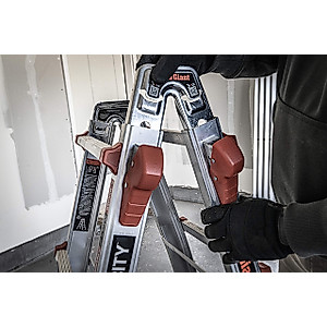 Little Giant Ladders, Trestle Brackets, Ladder Accessory, Aluminum, Fits Most Multi-Position Models, (26999)