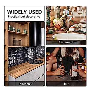 Angoily Wine Bottle Rack Decorative Red Wine Storage Holder Bar Beer Whisky Wine Display Shelf Champagne Tabletop Holders Support Stand for Kitchen Cabinet Home Decor Bronze