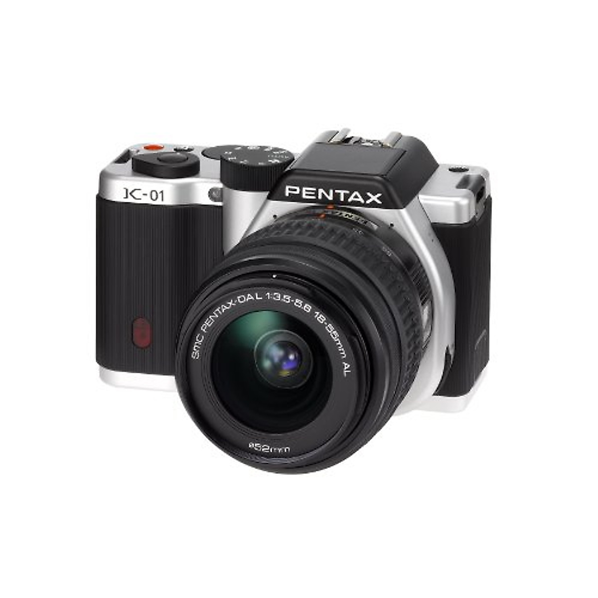 Pentax 15274 16 MP Mirrorless Body Design Camera with DA L 18-55mm and 50-200mm Lenses - Black
