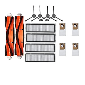 Replacement Dust Bag Compatible For Xiaomi Mi Robot Mop 2 Ultra Vacuum Cleaner Compatible For STYTJ05ZHM Trash Bags Parts(14pcs-b)