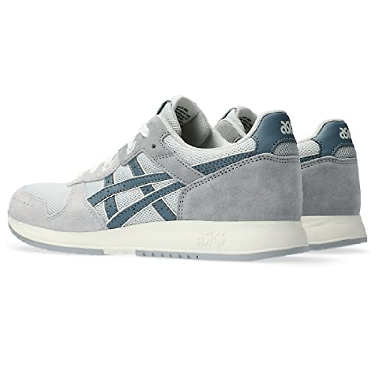 ASICS Women's Lyte Classic Sportstyle Shoes, 8, Glacier Grey/IRONCLAD