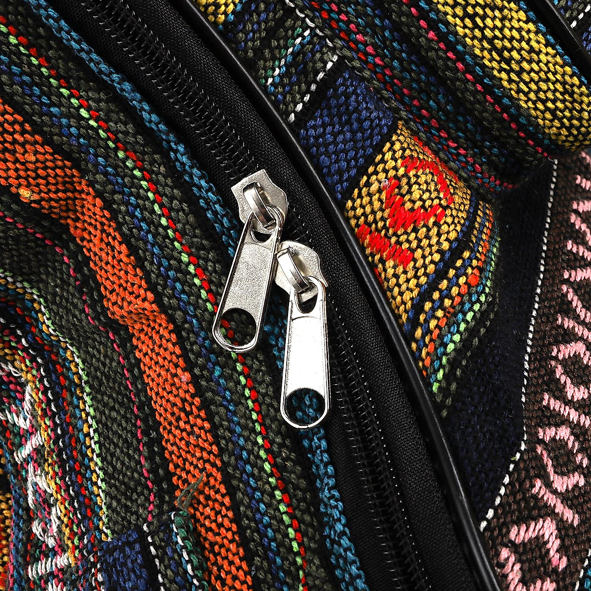 Tosnail 43 Inch Acoustic Guitar Gig Bag with Backpack Strap and 5 Pockets, Bohemian Vintage Guitar Storage Case Bag