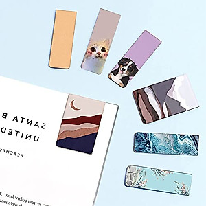 15 Pack Magnetic Bookmark, Book Marker Clip for Teachers, Students, Book Lovers.