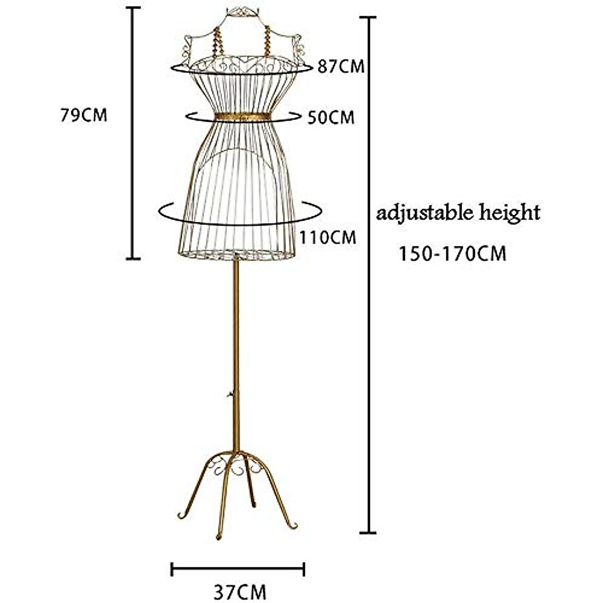 Tailors Dummy Mannequins Female Tailors Dummy Mannequin Dressmakers Torso Display Bust for Displaying Or Photographing Dresses Dressform Mannequin
