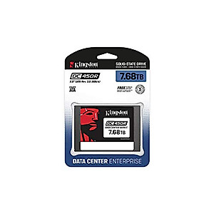 Kingston DC450R 7.68 TB Solid State Drive - 2.5" Internal - SATA (SATA/600) - Read Intensive