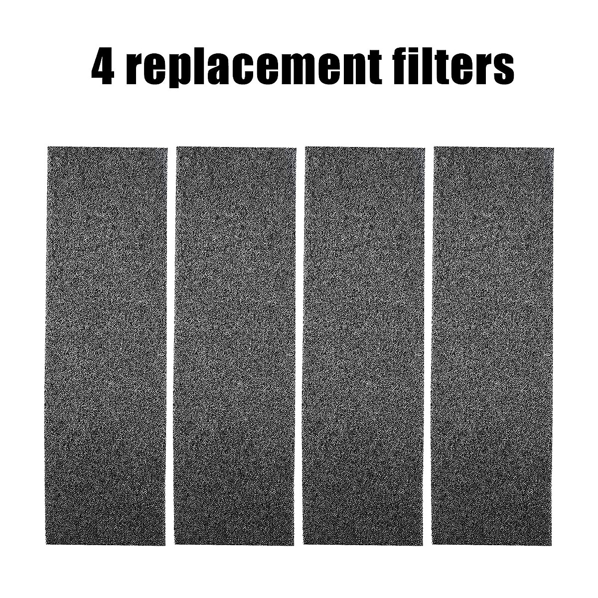Hoypeyfiy 2Packs FLT4825 Filter B with 4 Carbon Pre-Filters Replacement for GermGuardian AC4300BPTCA, AC4900CA, AC4825, AC4825DLX, AC4850PT, CDAP4500BCA, CDAP4500WCA
