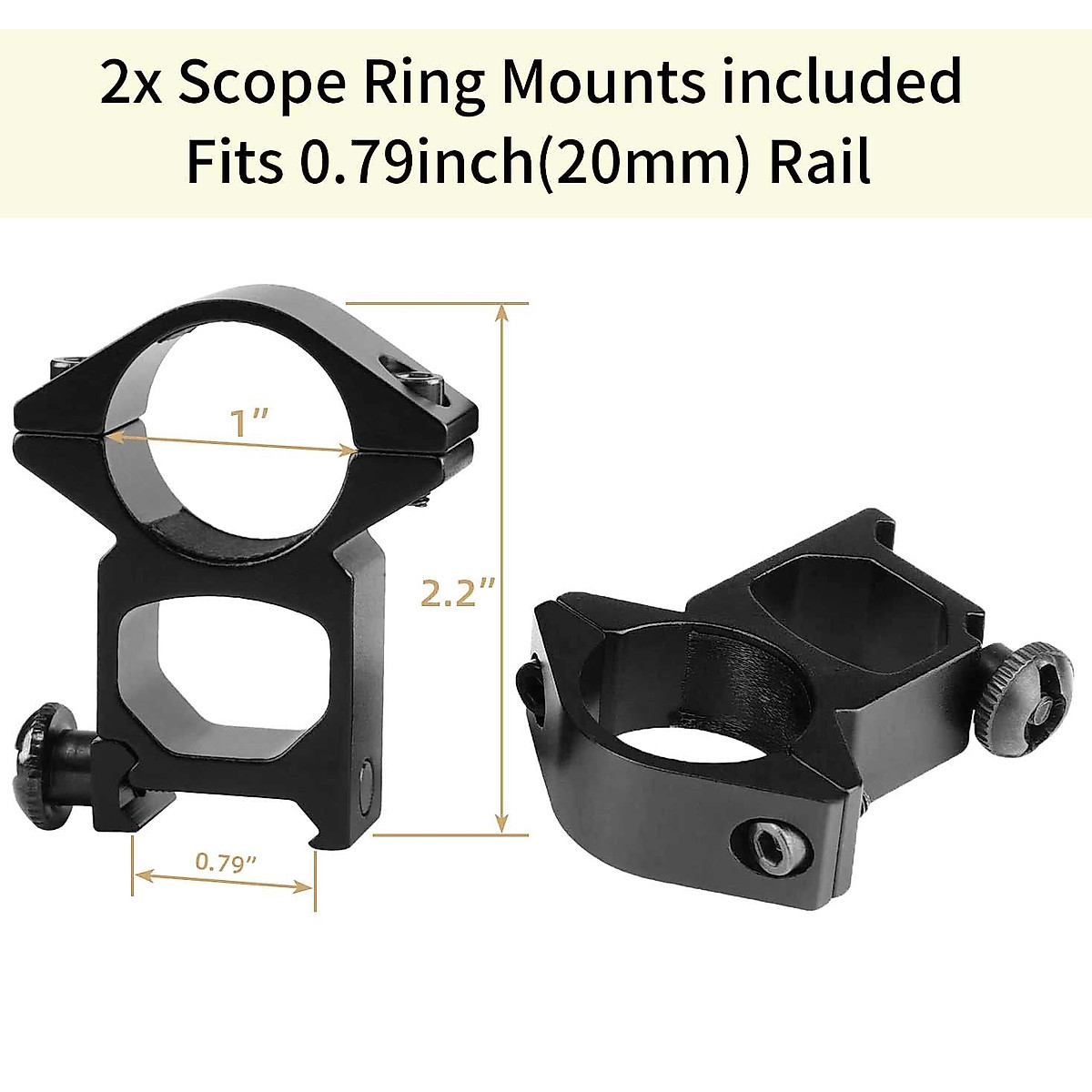Beileshi 6-24X50 AOEG Optics Hunting Rifle Scope Red & Green Illuminated Crosshair Gun Scope with Flip Up Scope Covers