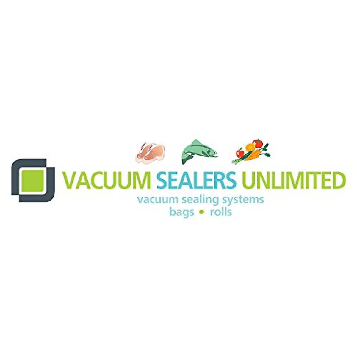 2 Pack of Vacuum Sealers Unlimited - 11" x 50' Rolls For FoodSaver, etc. - Thicker, Heavy-Duty Commercial Quality Textured Vacuum Sealer Bags - BPA Free