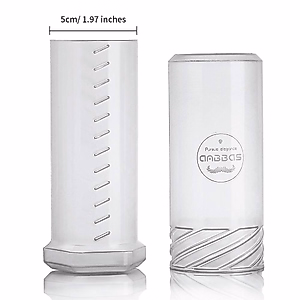 Anbbas 4.9inches Giant Shaving Brush Silvertip Badger Hair Quality Rosewood Handle, Perfect with Shaving Soap Cream, DE Straight Razor for Mens Close Shave