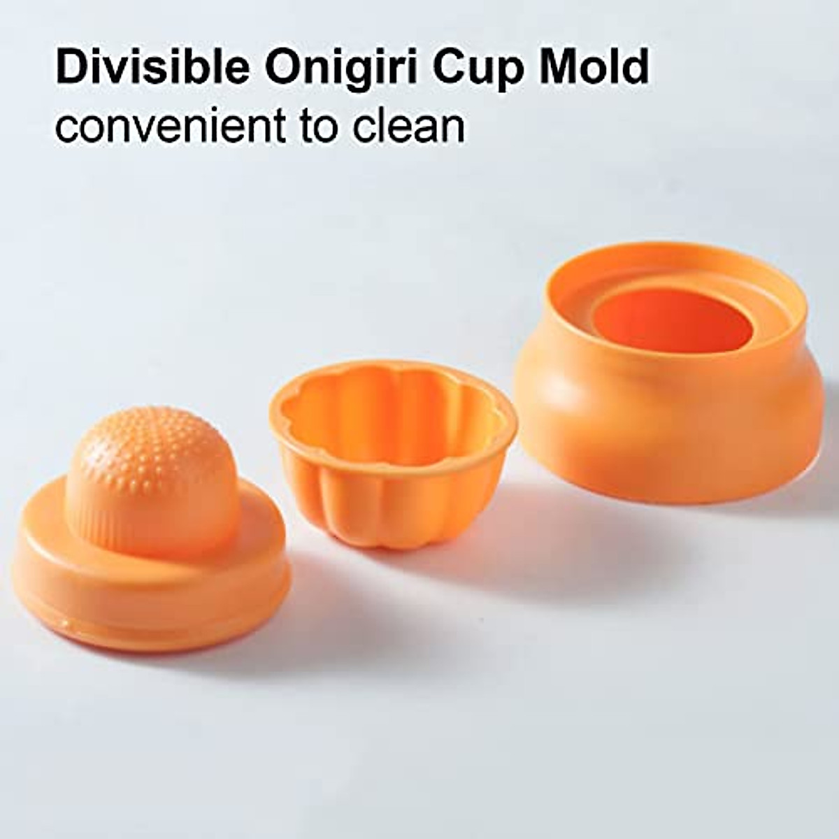 Onigiri Mold, Rice Cup Mold Rice Ball Mold Rice Cup Press for Mashed Potato Onigiri Cup, Creativity Onigiri Cup Mold for Party, Picnic, Children Lunch Bento