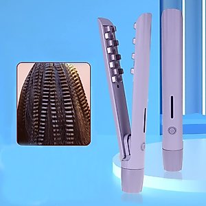 Negative Ion Corn Clip Perm Curling Iron for Womens, Three-Dimensional Heating Curling Iron, Fluffy Corn Perm for Professional Hair Salon at Home, Gifts for Women/Girls