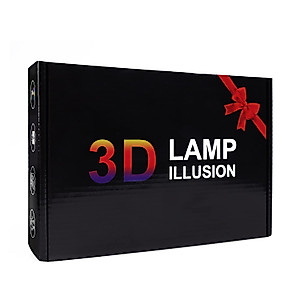 YOOEI Night Light for Kids Cool Gifts 3D Illusion Lamp with 16 Colors Changes with Remote Control Kids Bedside Lamp Toys for 3 4 5 6 7 8 Year Old Boys Christmas Birthday Gifts