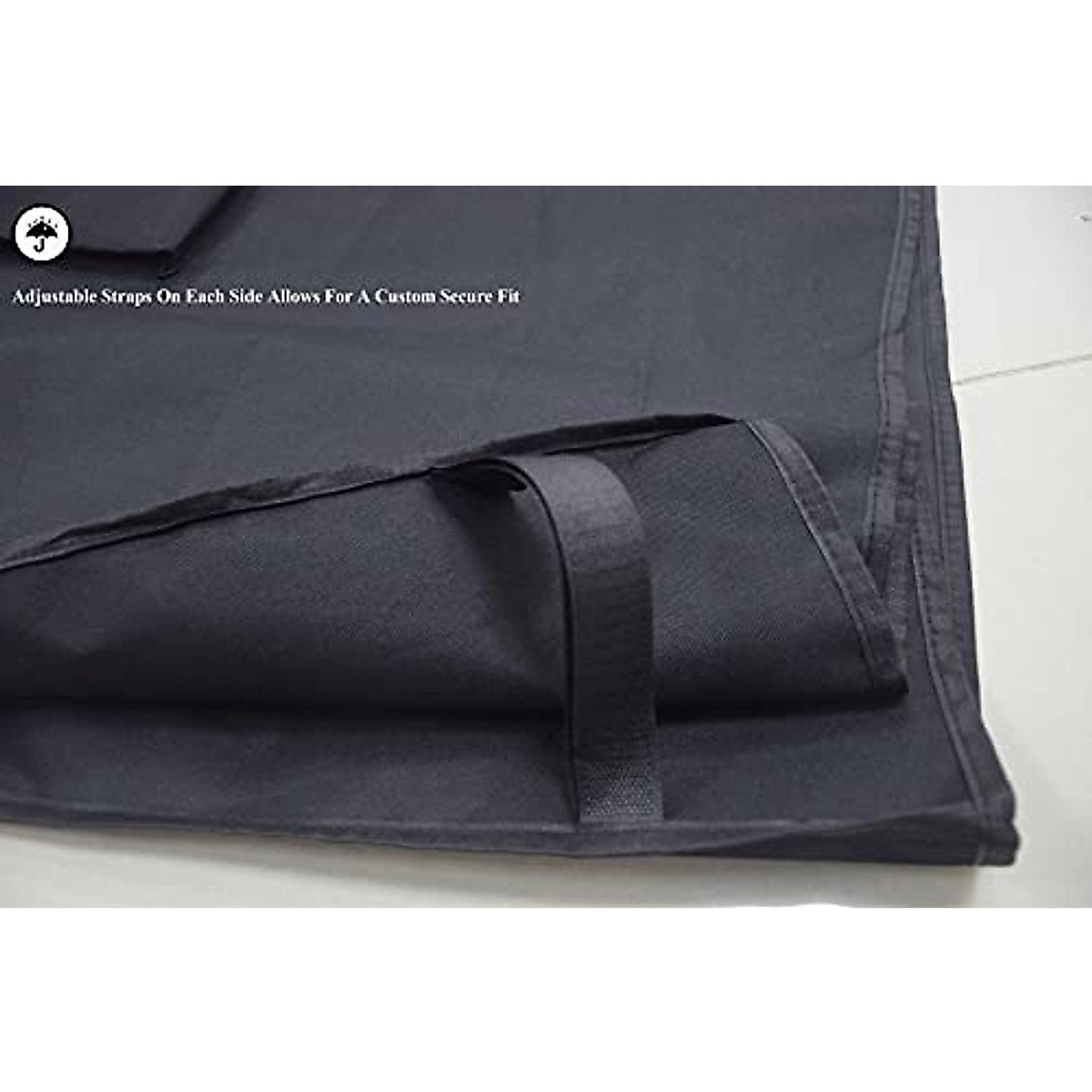 Cooler Cart Cover 420D Oxford Fabric Waterproof Patio Ice Chest Protective Covers with UV Coating