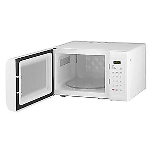 Magic Chef 0.9 Cu. Ft. 900W White Countertop Microwave Oven