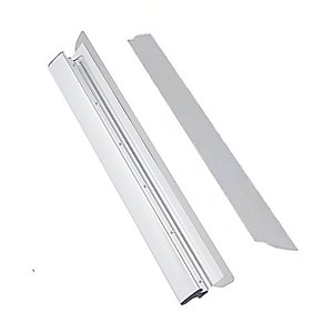 BXGTECH Skimming Blade 40" Blades with 0.5mm & 0.35mm blades 301 Stainless Steel Blade Extruded Aluminum Construction Drywall Tools High-Impact End Caps Sheetrock Gyprock Wall-Board Plasterboard