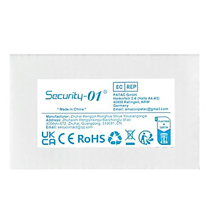 Security-01 80mm by 80mm by 25mm 8025 12V DC 0.20A Dual Ball Bearing Brushless Cooling Fan 2pin AV-F8025MB UL CE (Pack of 2)